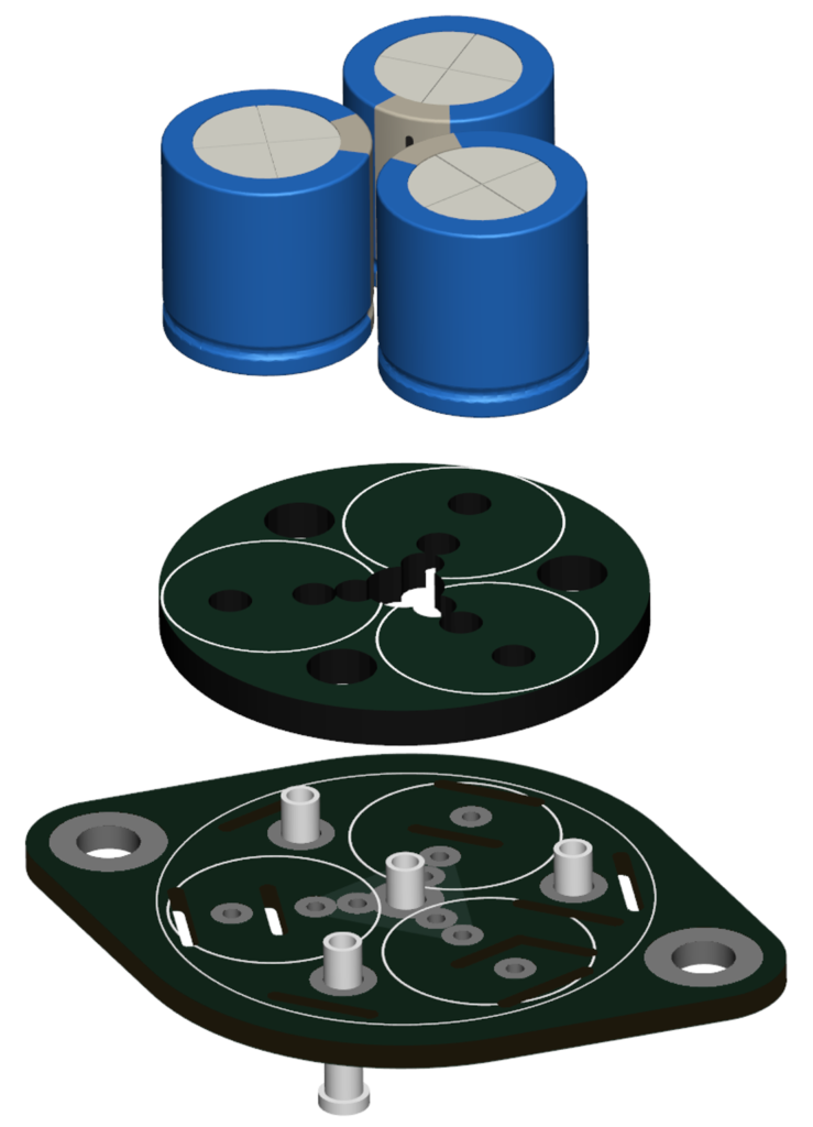 3-in-1 Multi-Cap (Chassis Grounded) | ProAudio Electronics