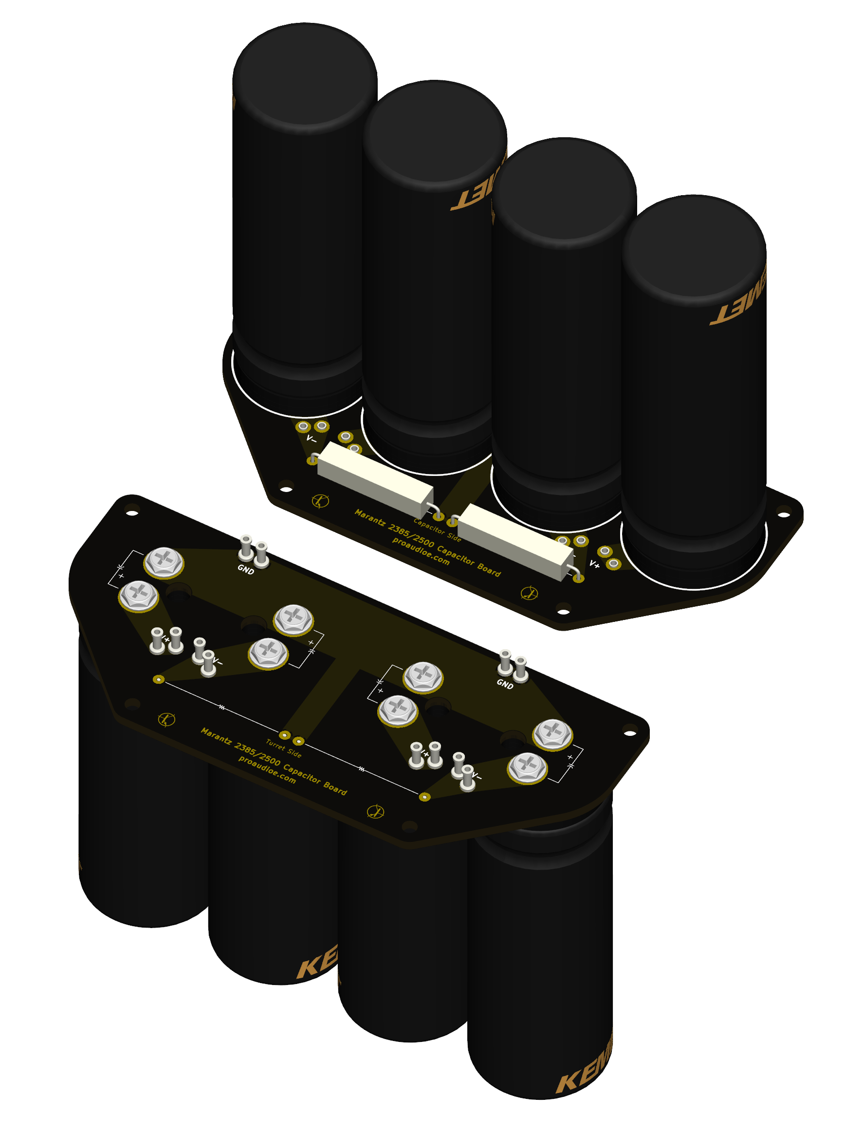 Marantz 2385/2500 Power Supply Capacitor Replacement Board | ProAudio ...